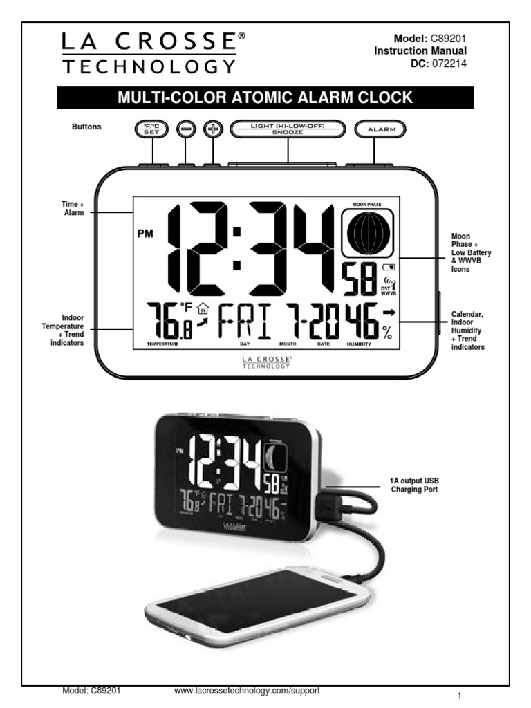 Manual Reloj Digital | PDF | Electronics | Electricity