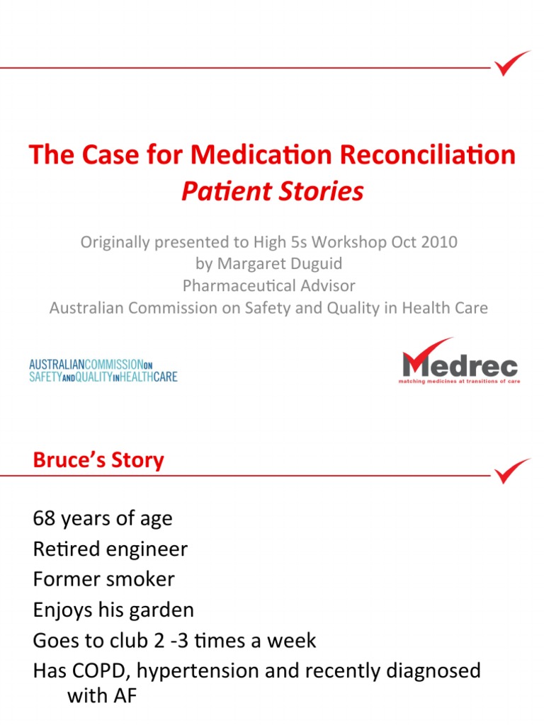 Patient Case Studies | PDF | Pharmacology | Diseases And Disorders