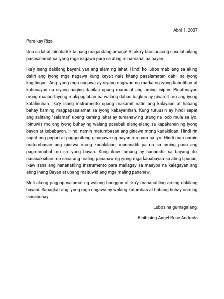 Mga Nagawa Ni Dr. Jose Rizal | PDF