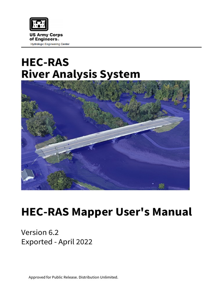 HEC-RAS Mapper User's Manual-V6-20220403 - 184222 | PDF | Geographic ...