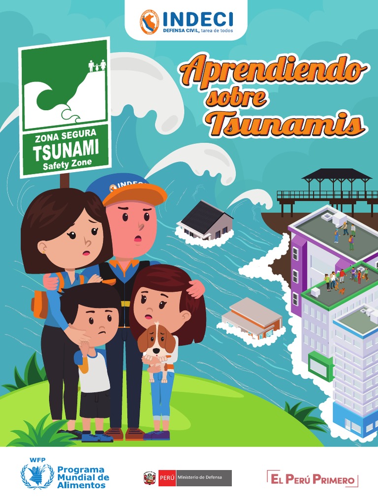 Cartilla TSUNAMIS | PDF | Tsunami | Mar