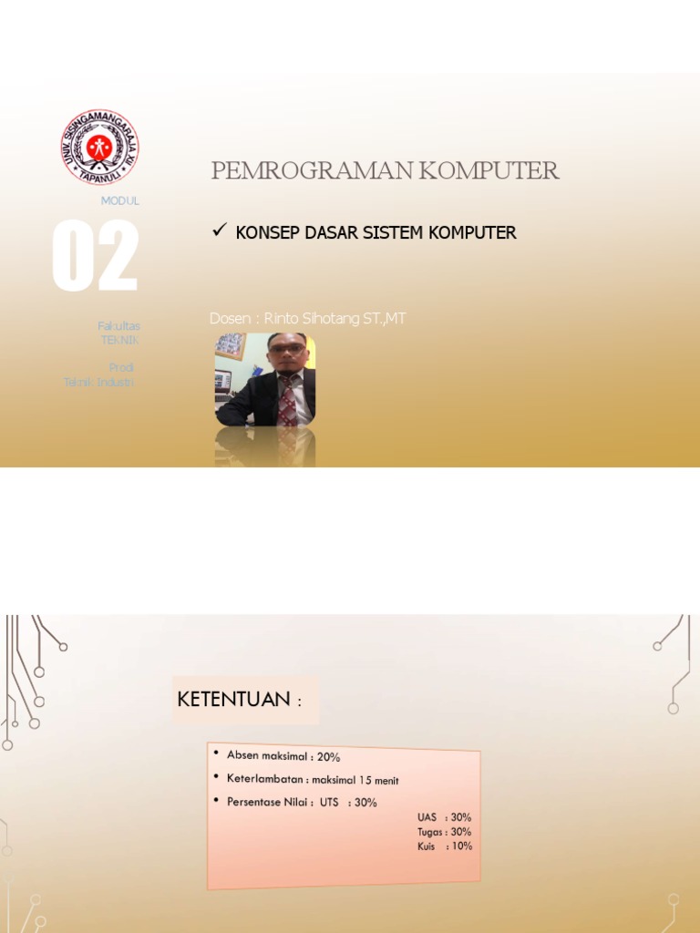 P1-Pemrograman Komputer | PDF
