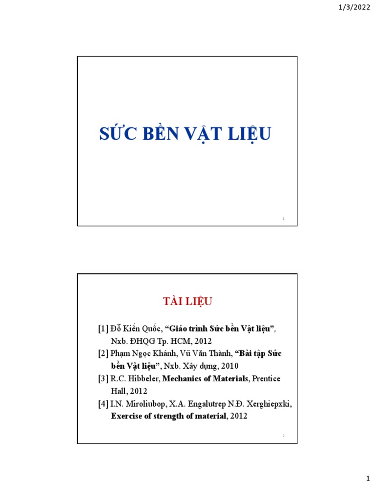 Bai Giang SBVL (2021) | PDF