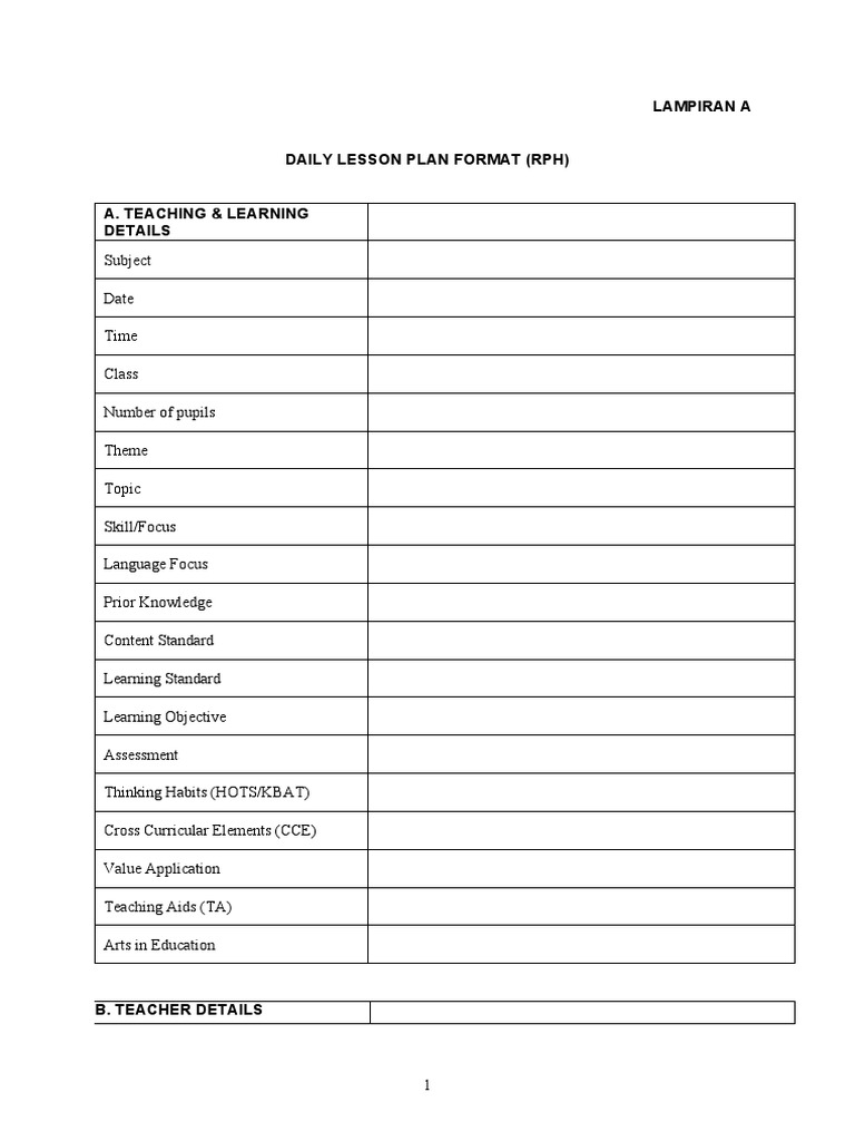 RPH English | PDF | Educational Technology | Lesson Plan