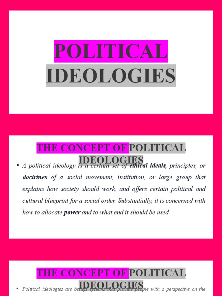 Understanding Political Ideologies: A Comprehensive Breakdown of Key ...