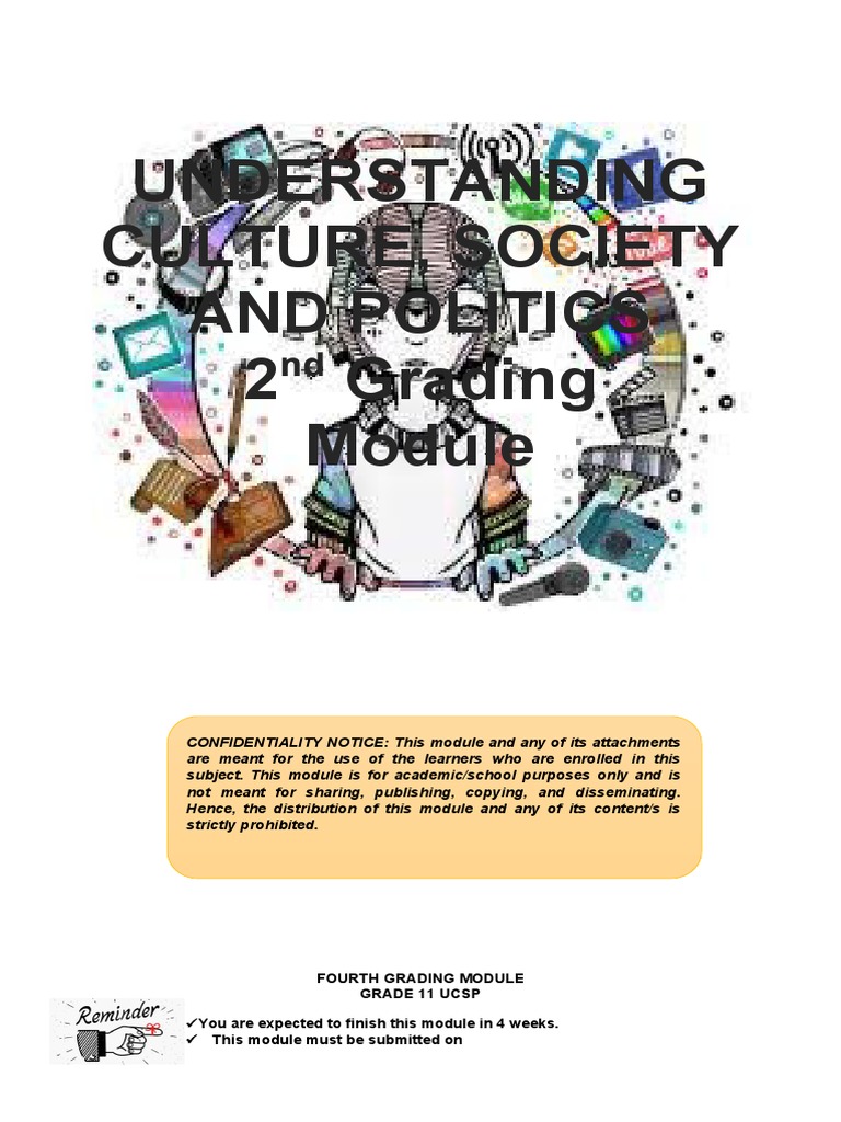 UCSP 11 4th Grading Module | PDF | Kinship | Family