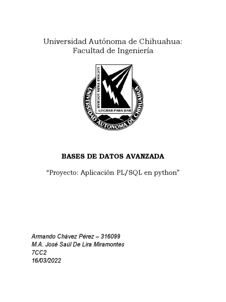 Proyecto Python y SQL | PDF | Interfaz de línea de comando | SQL