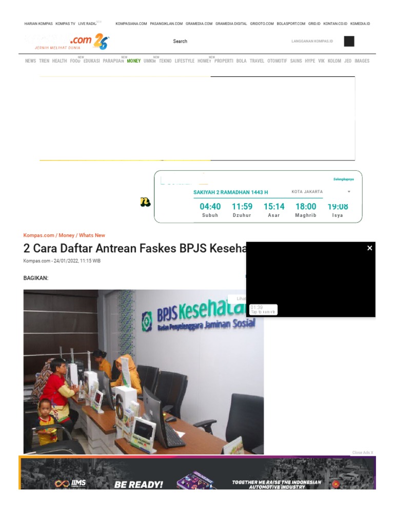 2 Cara Daftar Antrean Faskes BPJS Kesehatan Secara Online | PDF