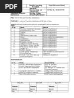 Generator PM Checklist | PDF | Electric Generator | Duct (Flow)