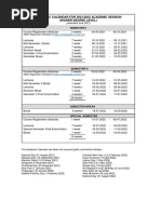 NUS Academic Calendar 2024/2025 | PDF | Academic Term