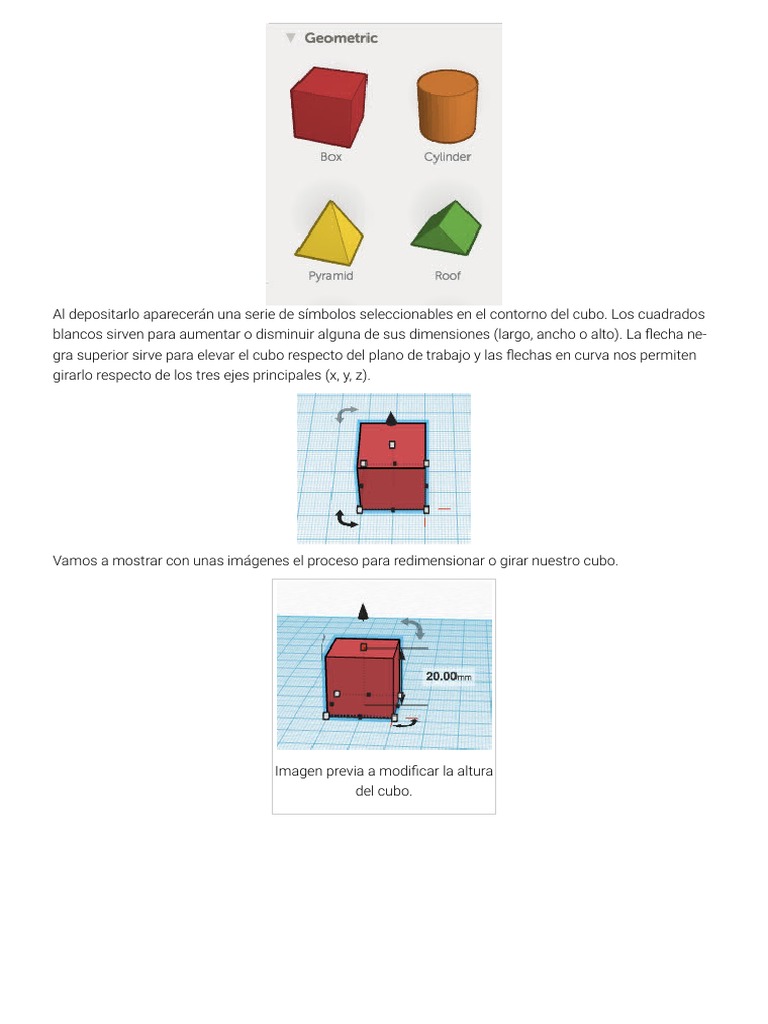 Tinkercad Tutorial | PDF