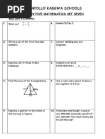 p7 MATHEMATICS NOTES - Original TERM 1 and 2 | PDF | Rectangle ...