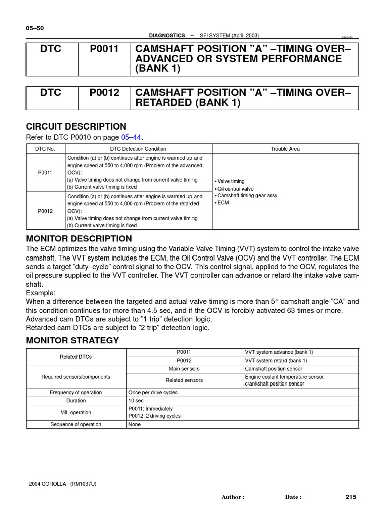 P0011 - P0012 | PDF | Systems Engineering | Propulsion