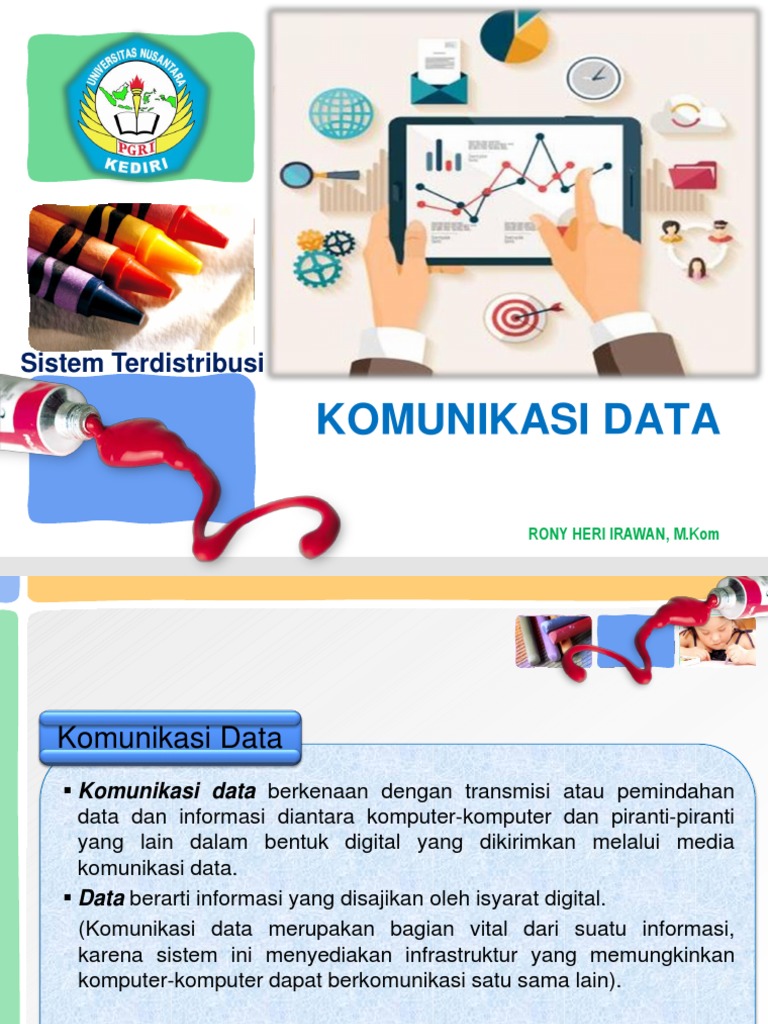 Komunikasi Data | PDF | Metode & Bahan Ajar | Komputer