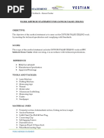 Method Statement For Installation of Suspended Ceilings | PDF | Drywall ...
