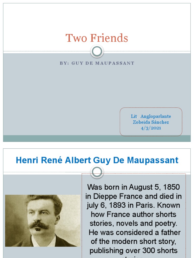 Two Friends Exposition | PDF