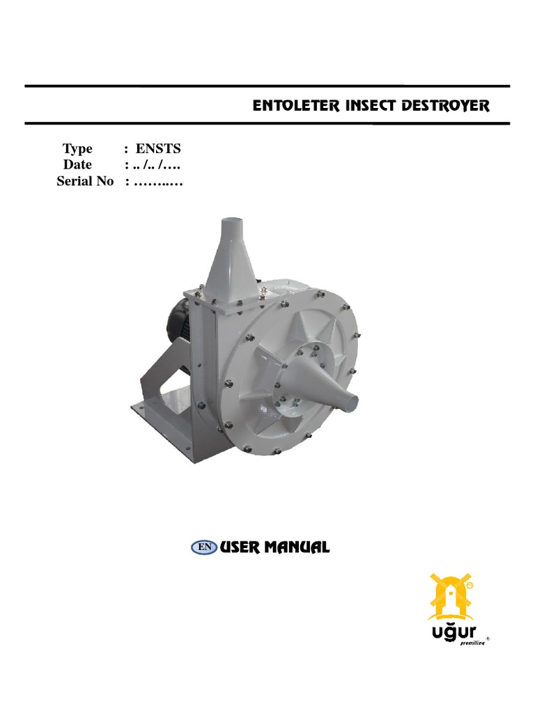 Entoleter-En 2017 | PDF | Electric Motor | Equipment