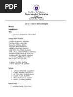 Feeding Program Narrative Report Sy 2018 - 2019 | PDF | Malnutrition ...