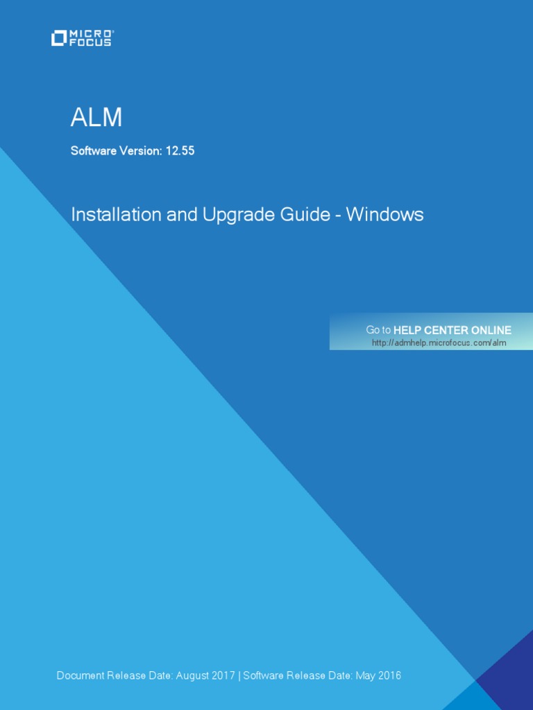 ALM 12.55 Installation Guide Windows | PDF | Proxy Server | Transport ...