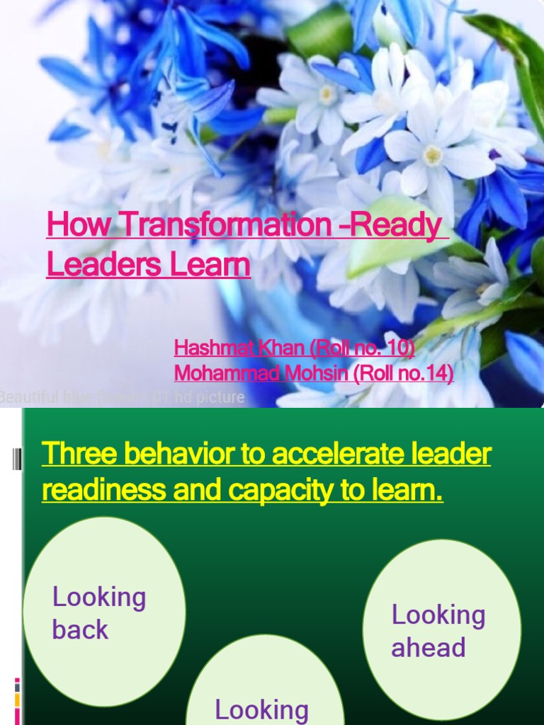 How Transformation - Ready Leaders Learn | PDF