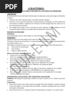 Adamjee Chemistry Notes | PDF