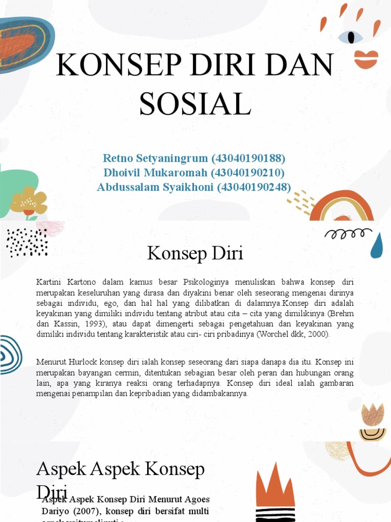 Konsep Diri Dan Sosial | PDF | Karier & Perkembangan | Pengembangan Diri
