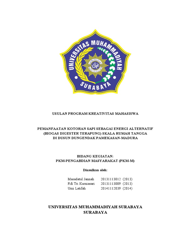 Contoh PKM Pengabdian Masyarakat 2 | PDF