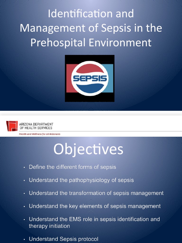 Identification and Management of Sepsis in The Prehospital Environment ...