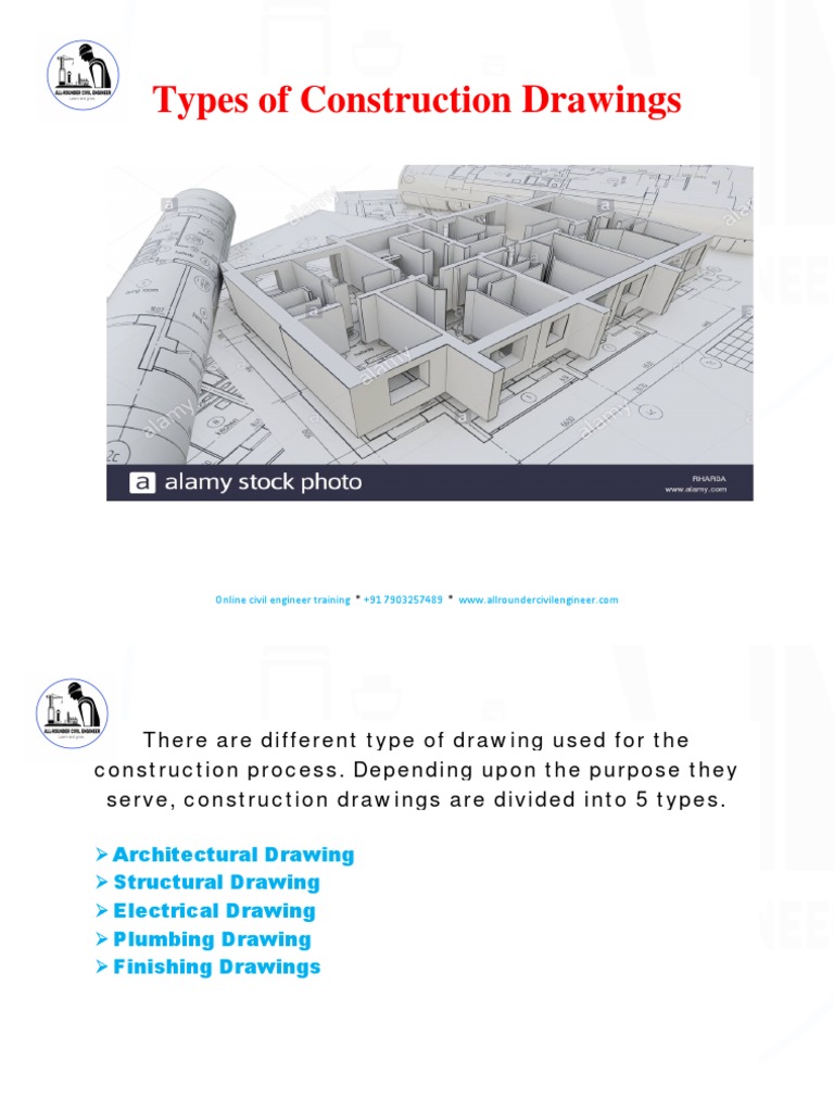 Construction Drawing Types | PDF