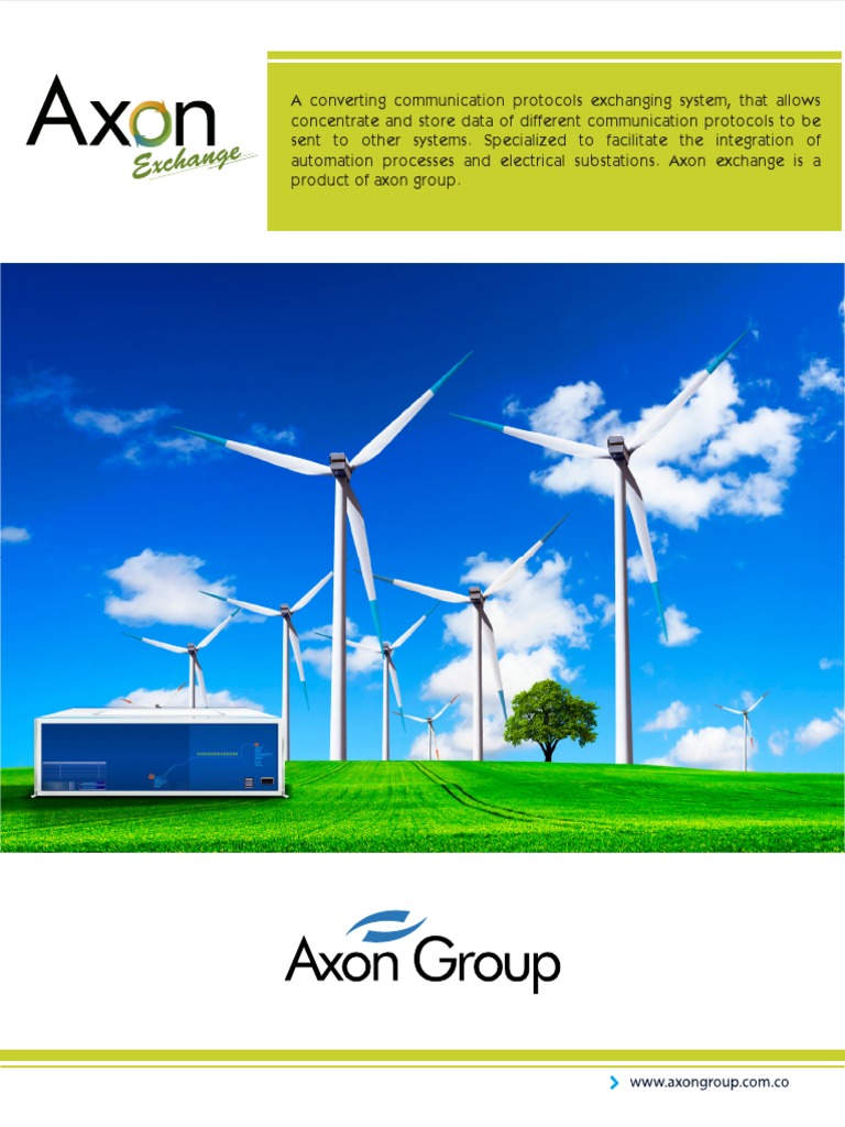 Data Sheet Axon Exchange EN | PDF | Scada | Computing