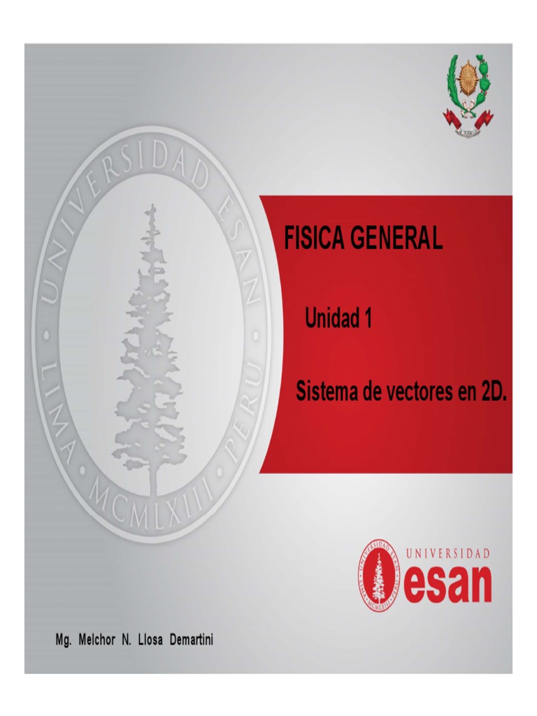 Sistemas de vectores en 2D: Componentes, trigonometría y conversiones ...