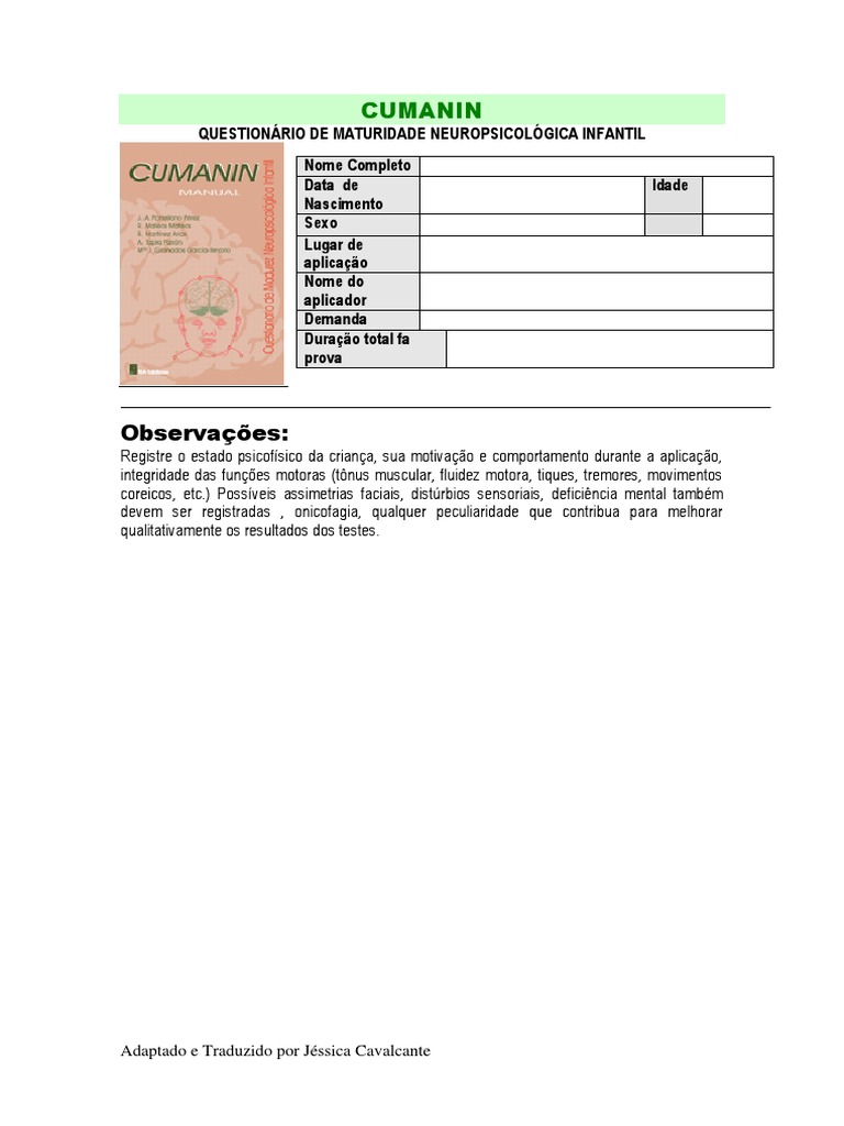 Cumanin Protocolo PDF | PDF