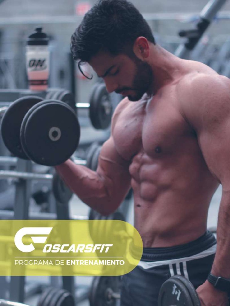 Entrenamiento Definicion Muscular GYM Reto OscarsFit | PDF ...