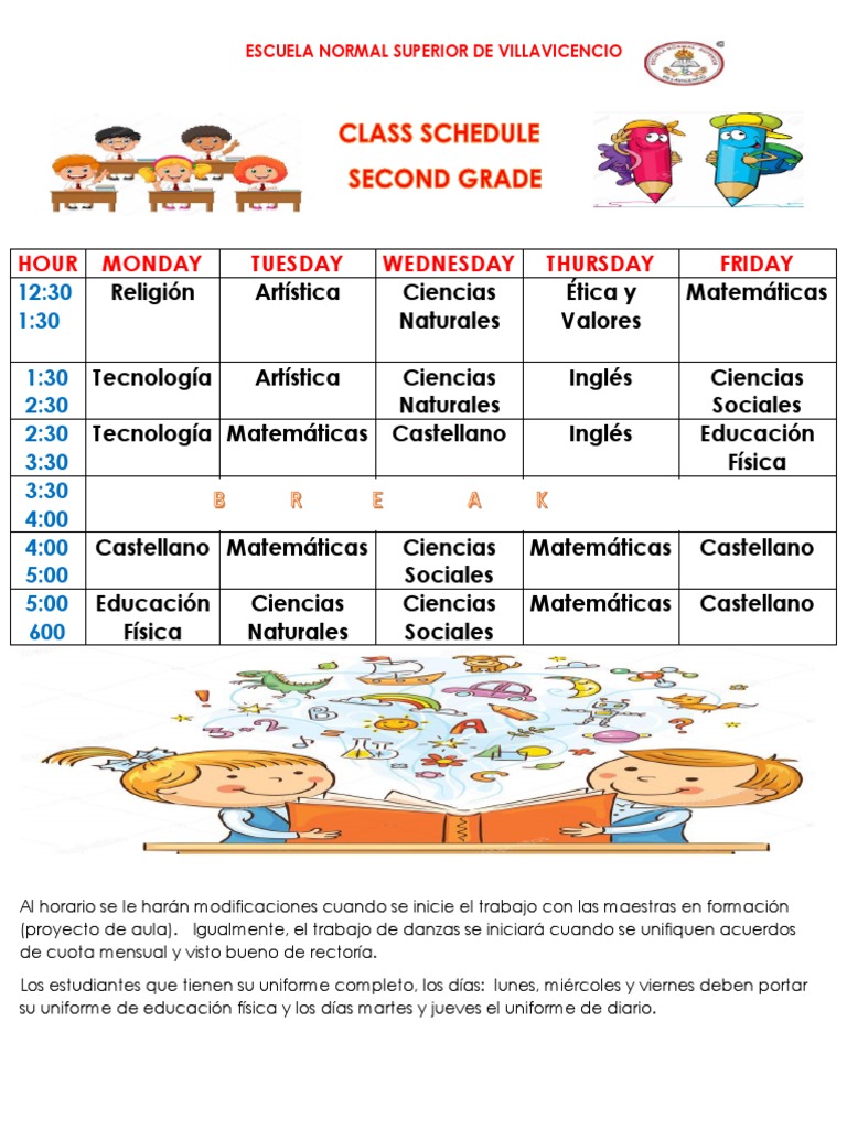 Class Schedule .. | PDF