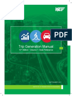 ITE, 2012 - Trip Generation Manual - 201411071426035221 | PDF
