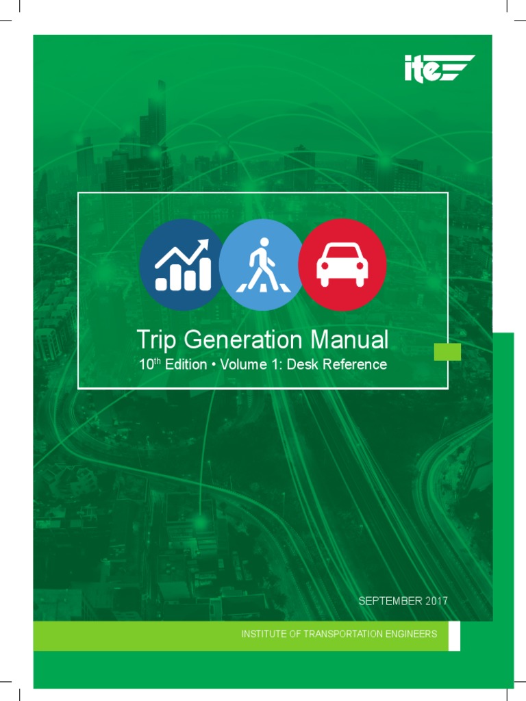 Trip Generation Manual | PDF | License | Standard Deviation