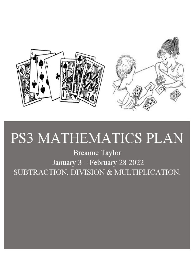 ps3 Long Range Planning Math | PDF | Mathematics | Worksheet