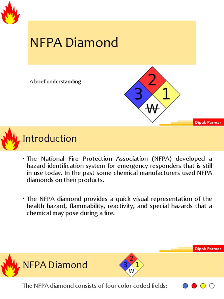 Understanding the NFPA Diamond System | PDF | Technology & Engineering