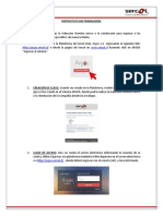 Instructivo para Acceso A La Plataforma Curso 003a. | PDF | Negocios | Informática