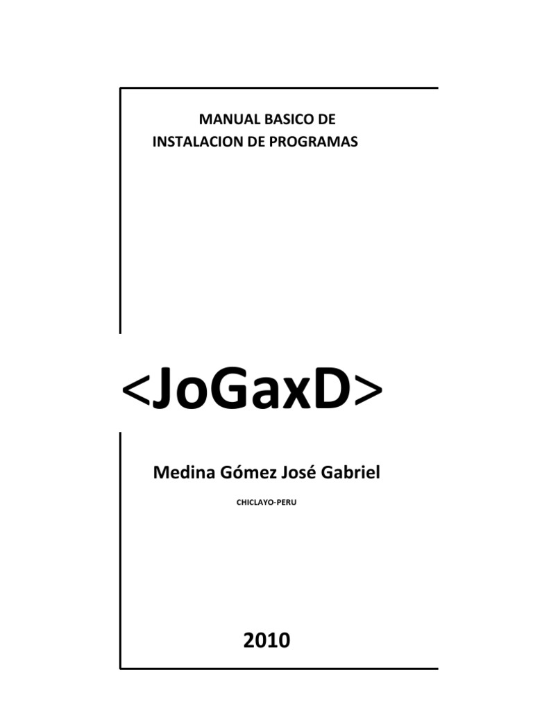 Manual para Instalar Programas | PDF | Calculadora | Archivo de computadora
