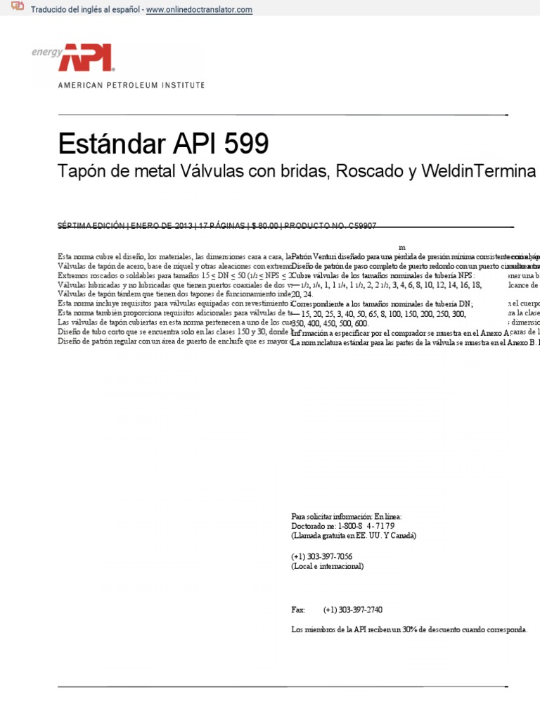 599 E7 PA - En.es | PDF | Ingeniería mecánica | Ingeniería de Edificación