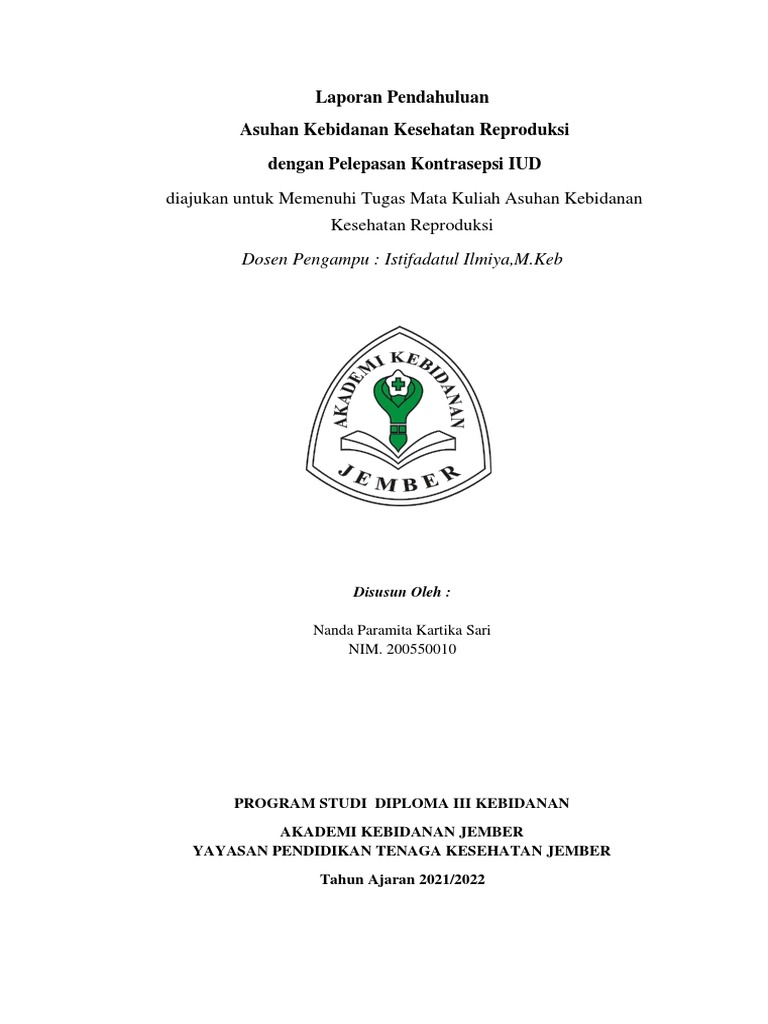 LP Pelepasan Iud-Nanda Paramita | PDF