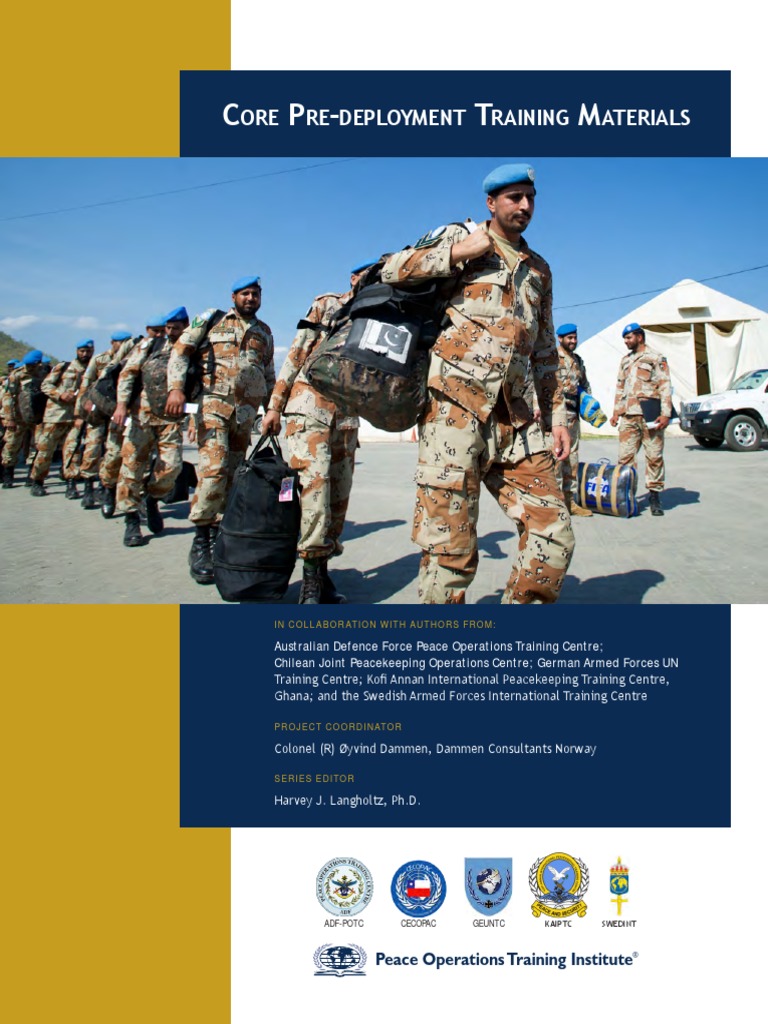 Core Pre-Deployment Training Materials CPTM - EM - 140422 | PDF ...