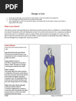 Elements of Design Worksheet | PDF