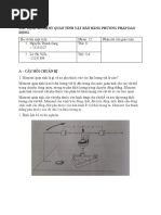 Báo cáo TNVL1 - TN2 - Xác định tỷ số nhiệt dung phân tử chất khí | PDF