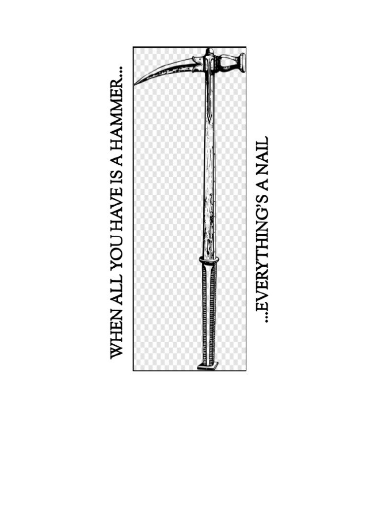 When All You Have Is A Hammer v3.4.1 | PDF | Tabletop Role Playing Game