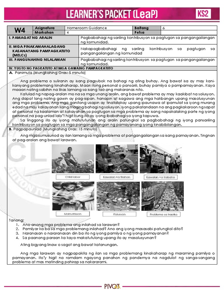 Q4 HGP 6 Week4 | PDF