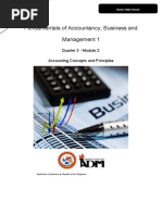 The Five (5) Major Accounts | PDF | Expense | Debits And Credits