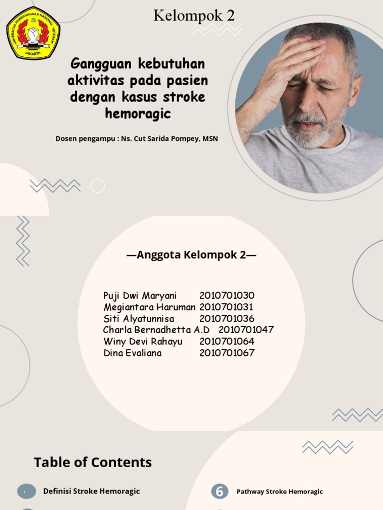 Kel 2 Stroke Hemoragic | PDF