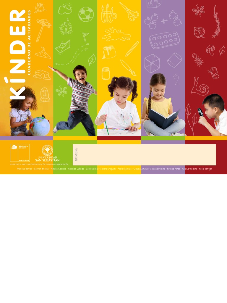 Libro de Actividades de Kínder 2022 | PDF | Residuos | Educación de la ...